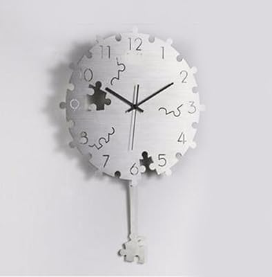 Amazon.com: Modern American Made Rectangular Box Clock with Pendulum ...