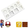 Amazon.com: 9-Cavity Super Mario Fondant Molds Silicone Candy Mold ...