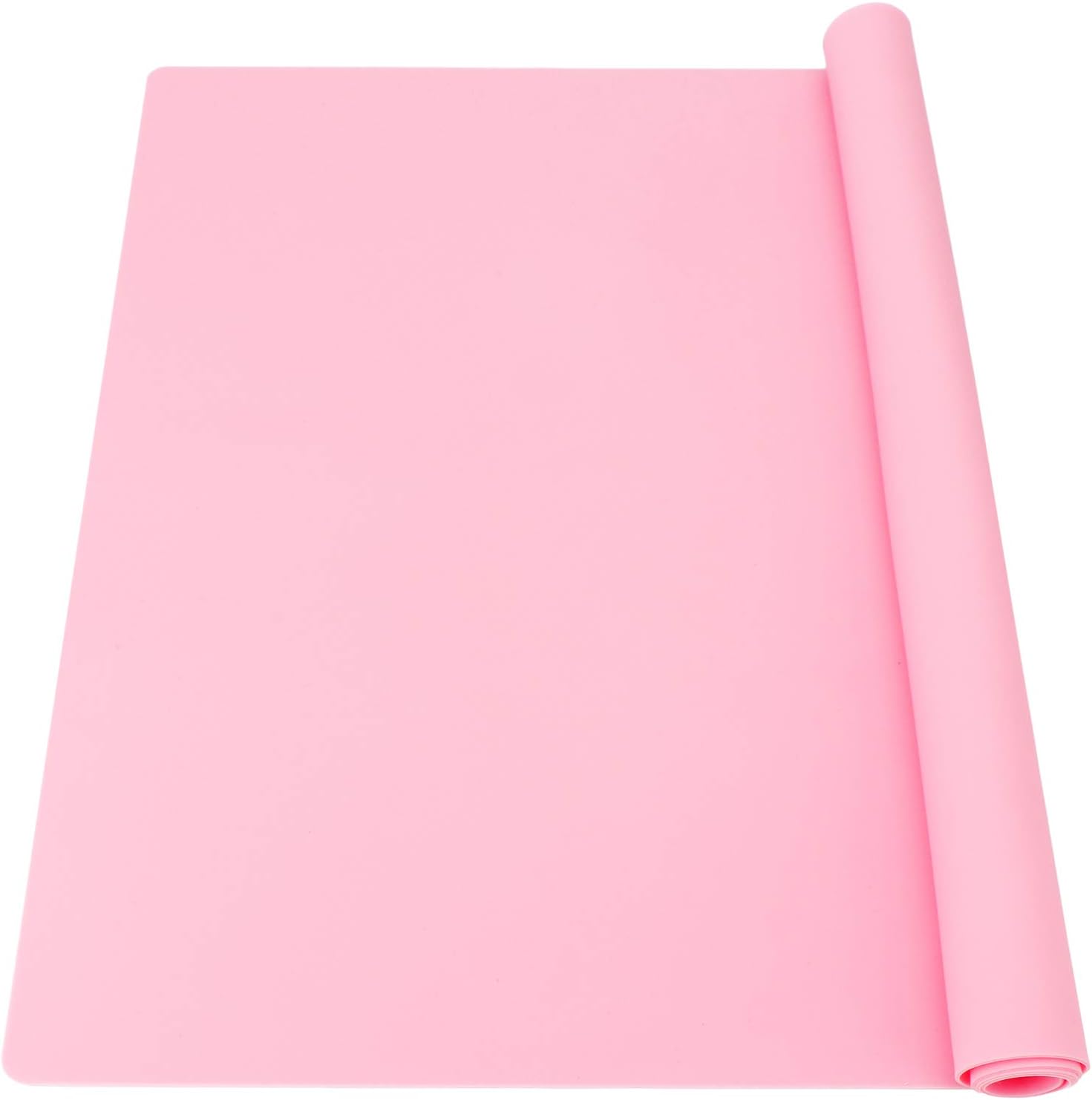 Amazon.com: Pink Oversize Silicone Mat 27.6" x 19.7", Gartful Silicone ...