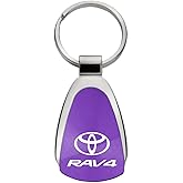 Amazon.com: Au-TOMOTIVE GOLD Tear Drop Key Chain for Toyota Rav4 (Red ...