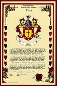 Amazon.com: Cruz Coat of Arms/Crest and Family Name History, meaning ...
