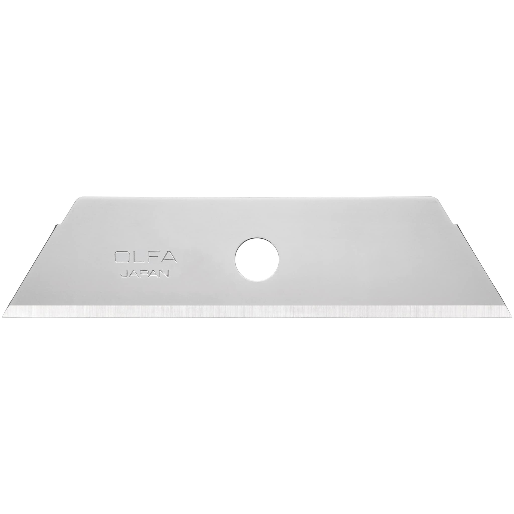 OLFA Dual Edge Safety Knife Blades, 5 Blades (SKB-2/5B) - Trapezoid Shaped Dual-Side Carbon ...
