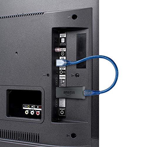 Power Cord for TV Stick 4K Chromecast Roku Streaming Stick - Short USB ...