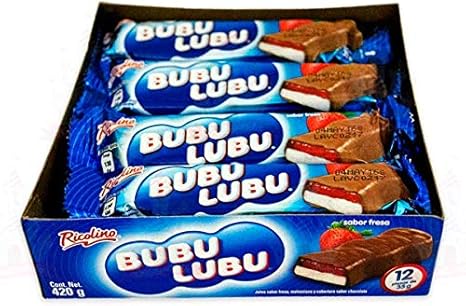 BUBULUBU 12 PIEZAS DE 35 GRAMOS CADA UNO: Amazon.com.mx: Alimentos y ...