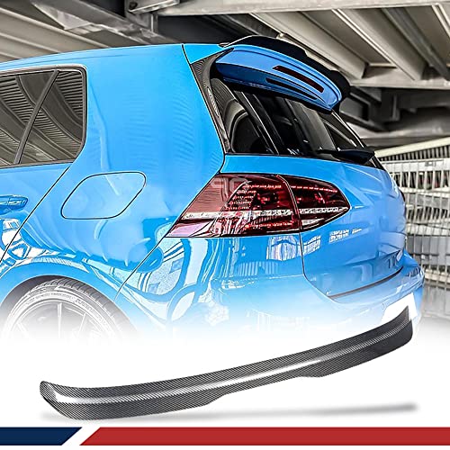 JC SPORTLINE Carbon Fiber Spoiler for Volkswagen VW Golf 7 7.5 MK7 MK7 ...
