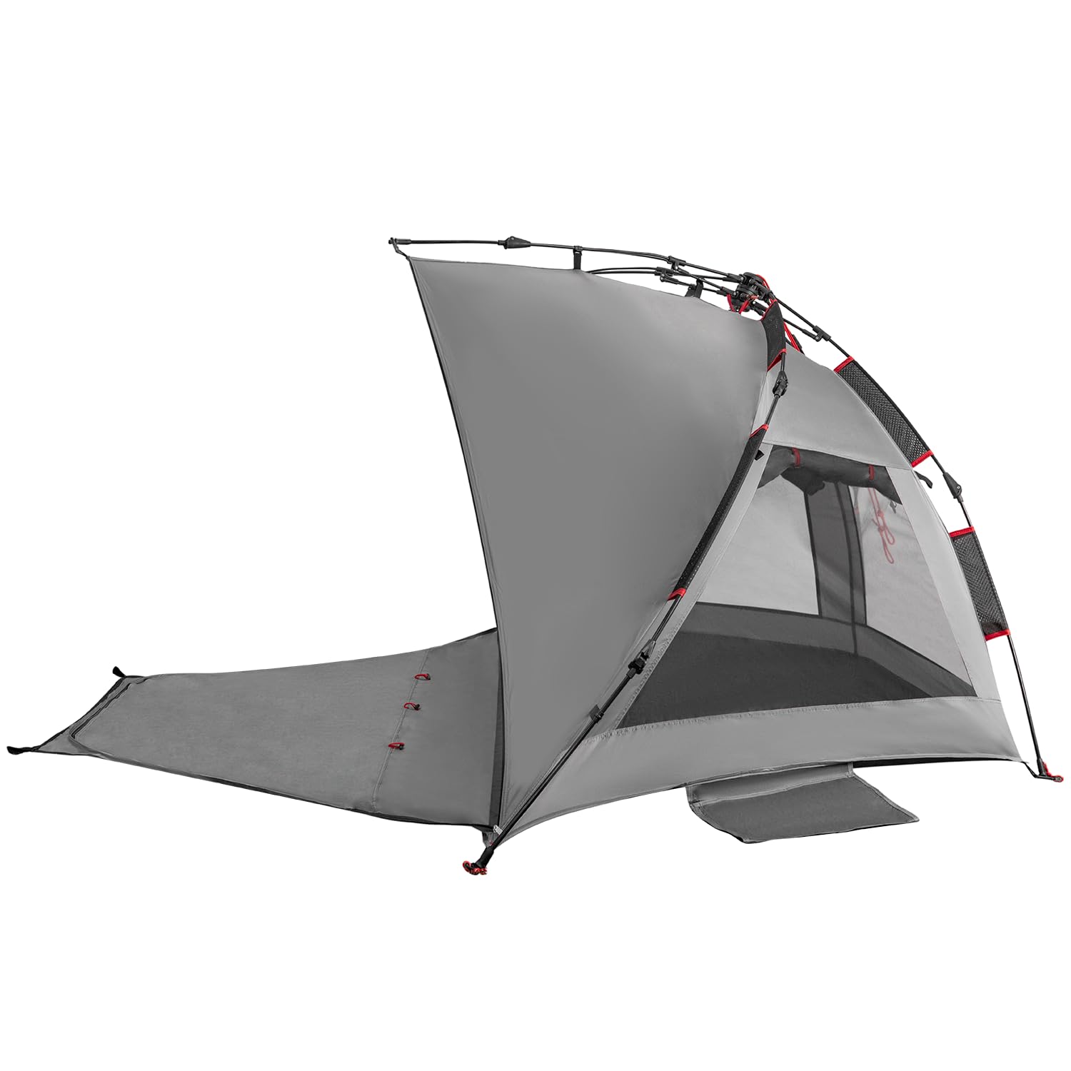 apollo walker Beach Tent Sun Shelter 3-4 Person Easy Setup Portable ...