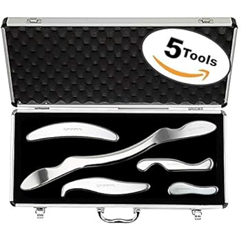 Amazon.com: MYOFASCIAL TOOLS Pro - 5 Piece Tool Kit with Medical Grade ...