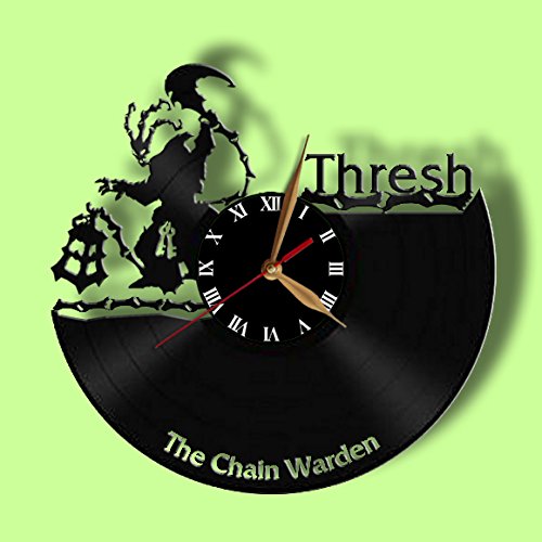 Buy LoL Thresh Wall Clock 12 inch (30cm) / Laser cut / League of ...