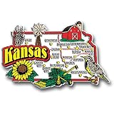 Amazon.com: Missouri Jumbo State Magnet by Classic Magnets, Collectible ...