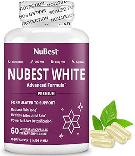 NuBest White - Glutathione 400mg & Milk Thistle Extract - Skin ...