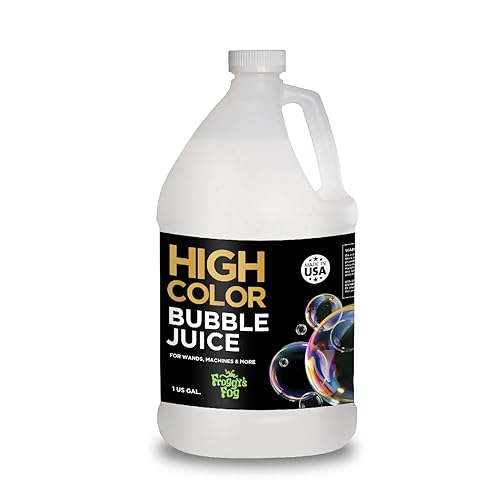 Froggy's Fog High Color Bubble Juice, Strong, Long-Lasting Bubble ...
