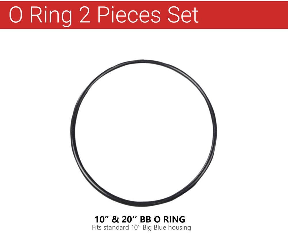 2 Pcs Max Water O Ring for BB Filter Housings Size 10" & 20"x4.5 ...