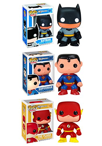 Funko DC Universe POP! Heroes Vinyl Collectors Set: Batman Superman ...