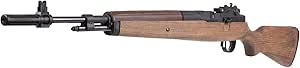 Amazon.com : SPRINGFIELD ARMORY M1A Underlever Pellet Rifle, Wood Stock ...