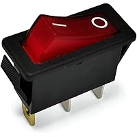 Amazon.com: 120927-24 120 Volt Rocker Switch Lighted On Off for FMI ...