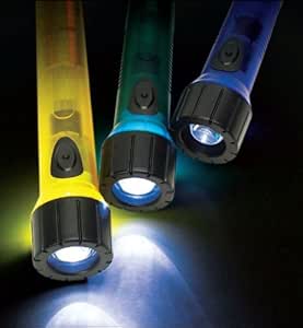 Shake Flashlight Magnetic Induction Bright LED Rechargeable Flash Light ...