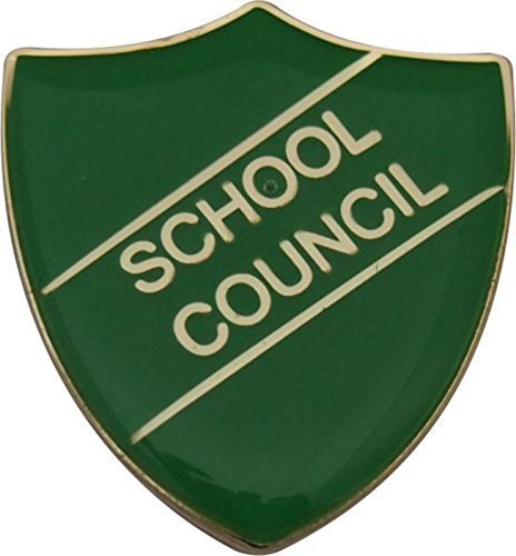 School Council Badges with FREE shipping: Pack of 5 Green badges ...