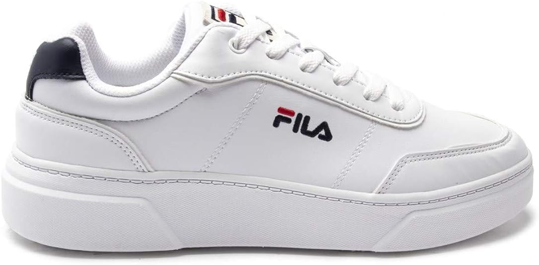 Fila Womens Court Play Platforms Trainers White 4.5 UK: Amazon.co.uk ...