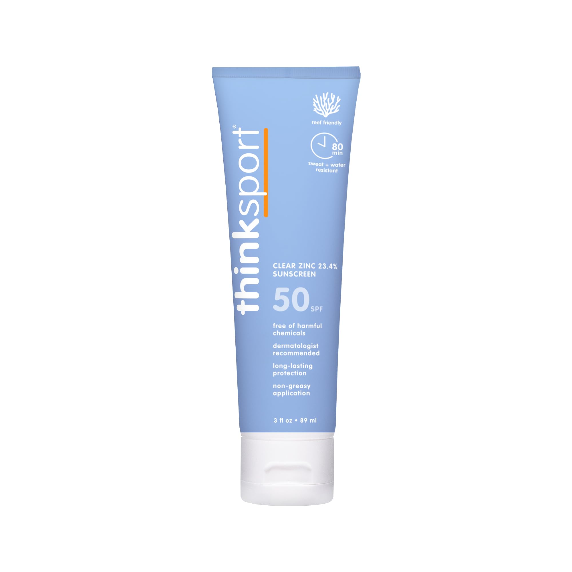 Mua Mineral Sunscreen, SPF 50 Clear Zinc Oxide Sunscreen, 3 Fl Oz ...