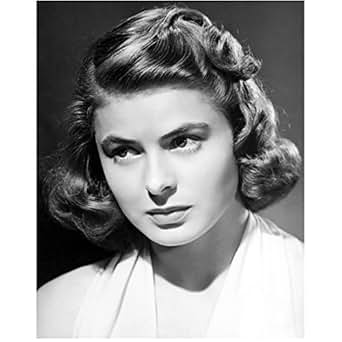 Casablanca Ingrid Bergman as Ilsa Lund Head Shot 8 x 10 Inch Photo at ...