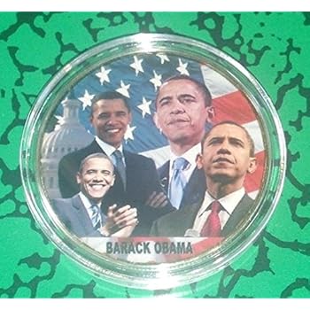 Amazon.com: BARACK OBAMA Inauguration 24K Gold Gilded Hawaii State ...