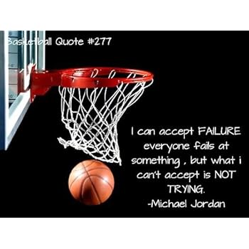 Amazon.com: Michael Jordan Quote - Failure is key to success ...
