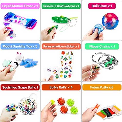 Desk Toys Pop Tubes Sensory Toy Monkey Noodles - 100 Pack - Fidget ...