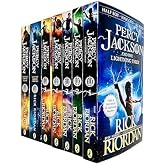 Percy Jackson and the Olympians Series Set (8 Books): Lightning Thief ...