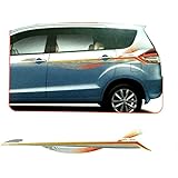 Automaze Vinyl Quara Car Side Full Body Sticker Graphics for Maruti ...