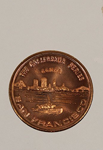 1980 Collectible Coin Alcatraz Island Of The Pelicans None Very Good at ...