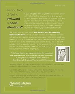 The Shyness and Social Anxiety Workbook for Teens: CBT and ACT Skills ...