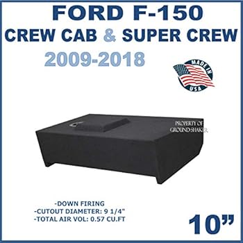 Amazon.com: 2015-2018 F150 Supercrew Rear Console 12" Downfire ...