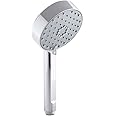 KOHLER 72419-G-CP Awaken G110 Three-Function Showerhead, Wall-Mount, 3 Spray Settings, 1.75 GPM ...