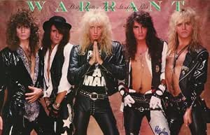 Amazon.com: Vintage Warrant Rock & Roll Band Mint Sealed Poster (23" X ...