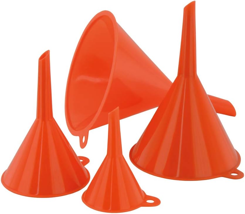 BLUREA Klein-Trichter Set 4-teilig 50/75/100/120mm Durchmesser ...