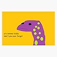 Amazon.com: Motivational Lizard Meme Sticker Vinyl Bumper Sticker Decal ...