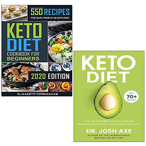 Keto Diet Cookbook For Beginners, Keto Diet 2 Books Collection Set ...