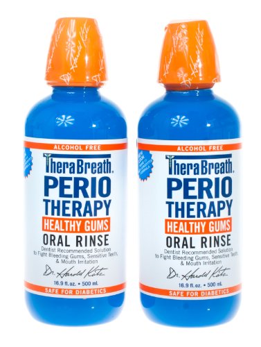 Dr. Katz PerioTherapy Gum Care Oral Rinse , 16.9-Ounce Bottles (Pack of ...