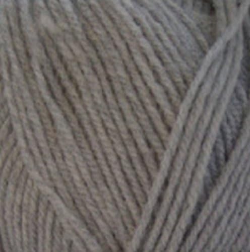 DK Double Knitting Wool/Yarn 100g 40 Colours (Silver Cloud 1000 (Grey ...