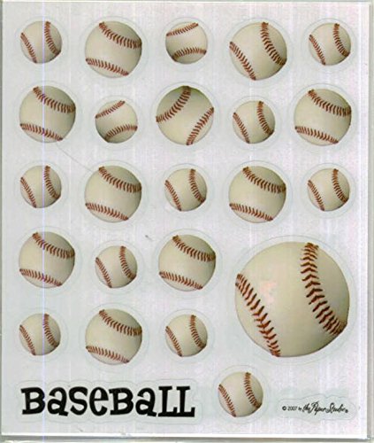 Amazon.com: 2 Sheets - Baseball Stickers - Style #2
