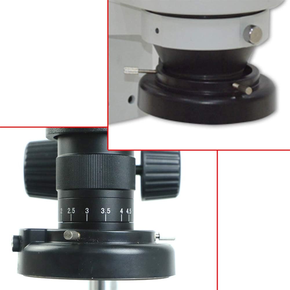 LED Microscope Ring Light Adjustable Brightness Illumination Shadow ...