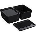 Amazon.com - Storage Bins With Lids Plastic Containers: Plastic ...