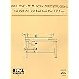 DELTA-Milwaukee Double Duty 930, 950 & 46-230 11" Wood Lathe with Steel ...