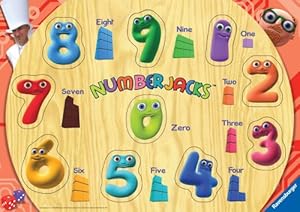 Ravensburger Numberjacks wooden playtray: Amazon.co.uk: Toys & Games