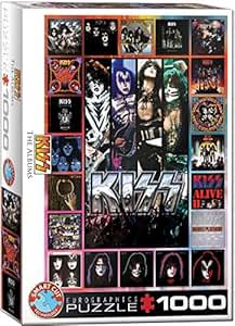 Amazon.com: KISS The Albums 1000-Piece Puzzle: Toys & Games