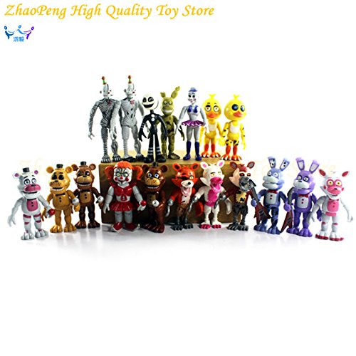 Buy Five Nights At Freddy's Sister Location Circus Funtime Foxy 18Pcs ...