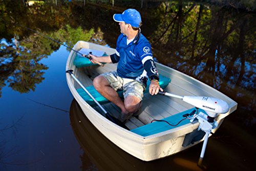 Watersnake Venom Swet 54 Pound Thrust 12V Electric Trolling Motor with ...