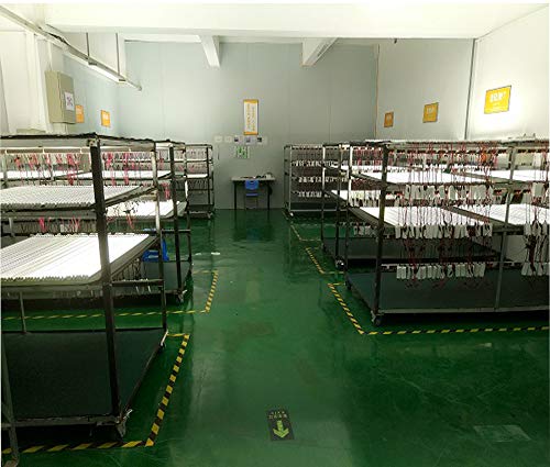 Magnetic Mount 2FT LED Retrofit Kit,18W 2x2 FT (1 Driver&2 LED Strips ...