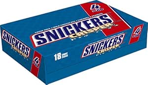 Amazon.com : SNICKERS Crisper Sharing Size Chocolate Candy Bars 2.83 ...