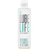 Amazon.com: Lube Life Water-Based Personal Lubricant, Lube for Men ...